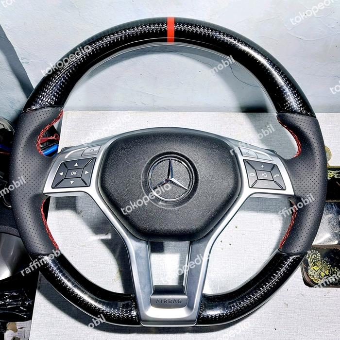 Jual stir mecedes benz / mercy W204 - W212 AMG carbon kevlar - Jakarta ...