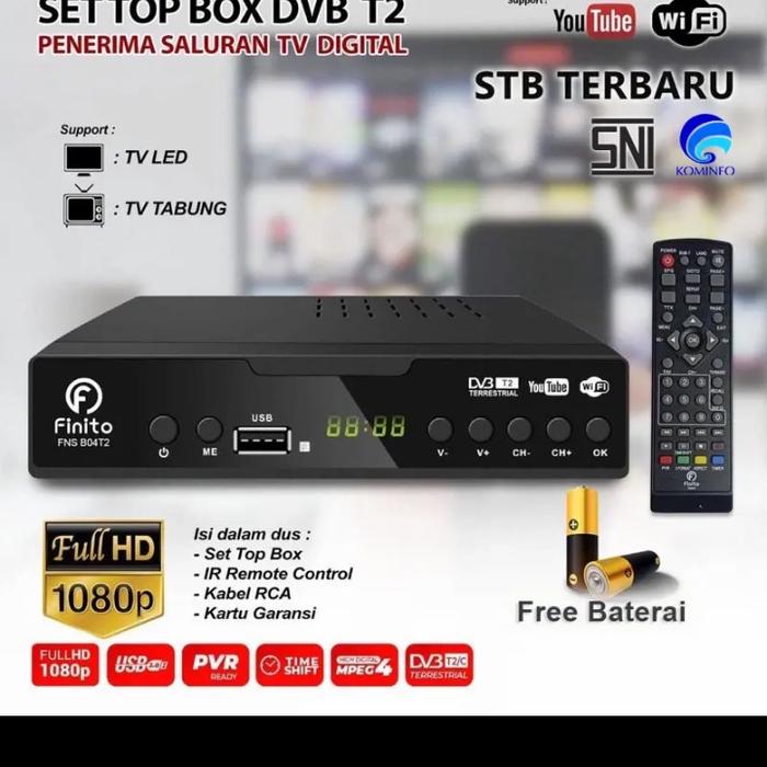 Jual set top box finito SNI plat besi anti panas - Jakarta Barat ...