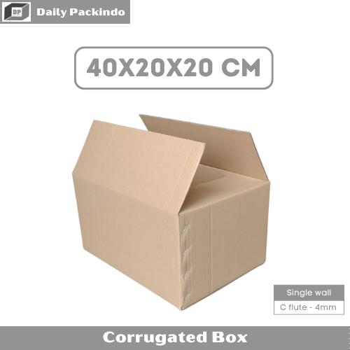 Jual Kardus/Packing/Dus Besar/Corrugated/Box uk 40x20x20 Cm C Flute ...