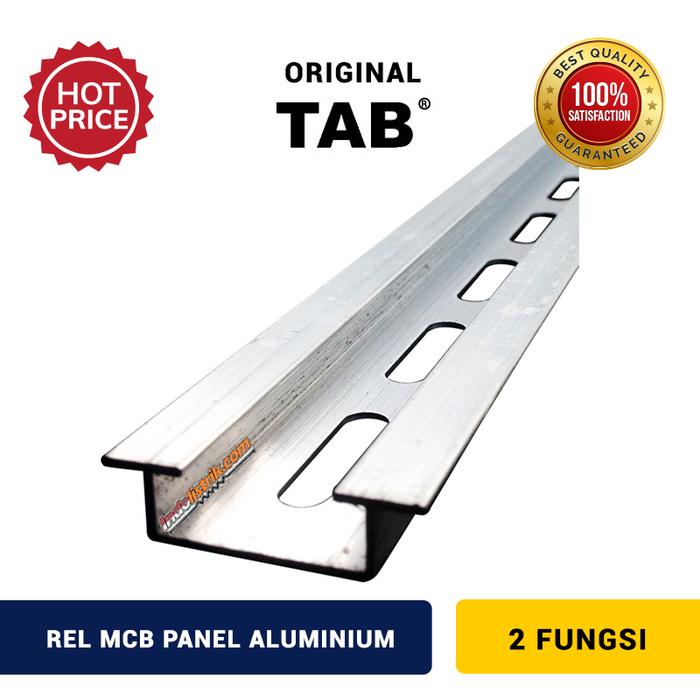 Promo Rel MCB Panel Aluminium 2 fungsi (tebal 1.1mm) 1m - Jakarta Pusat ...