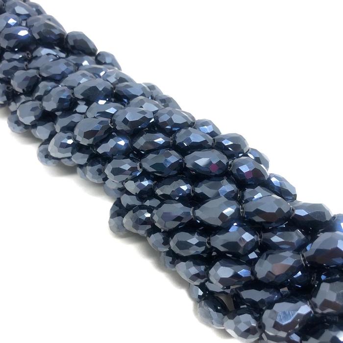 Jual Manik Kristal / Crystal Ceko Tetes 10x15mm Part 1 - Abu Kilat ...