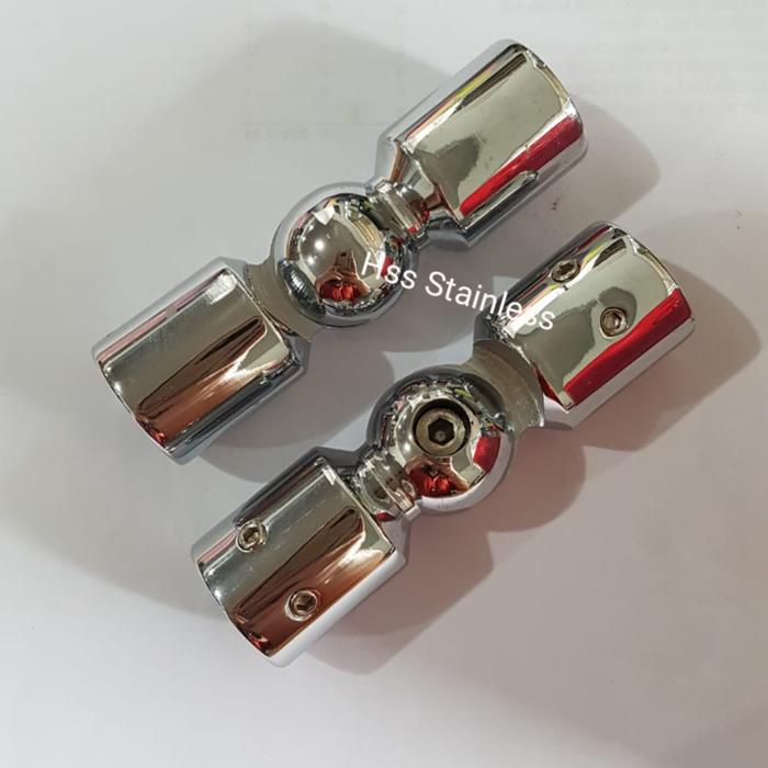 Jual GLASS CONNECTOR/SAMBUNGAN PIPA KE PIPA 1"INCH STAINLESS STEEL (JK ...