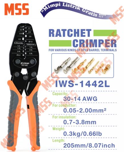 Jual IWISS 1442L Tang Crimping Molex,TE AMP,JST,JAE Micro Connector ...