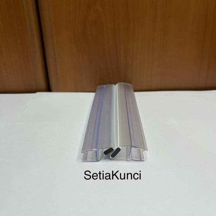 Jual Magnetic Glass Clip Seal Pintu Kaca Sliding Klip Seal Magnet ...
