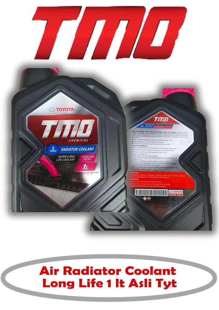 Jual Air radiator coolant Long Life 1L 50/50 08889-80100 asli toyota ...