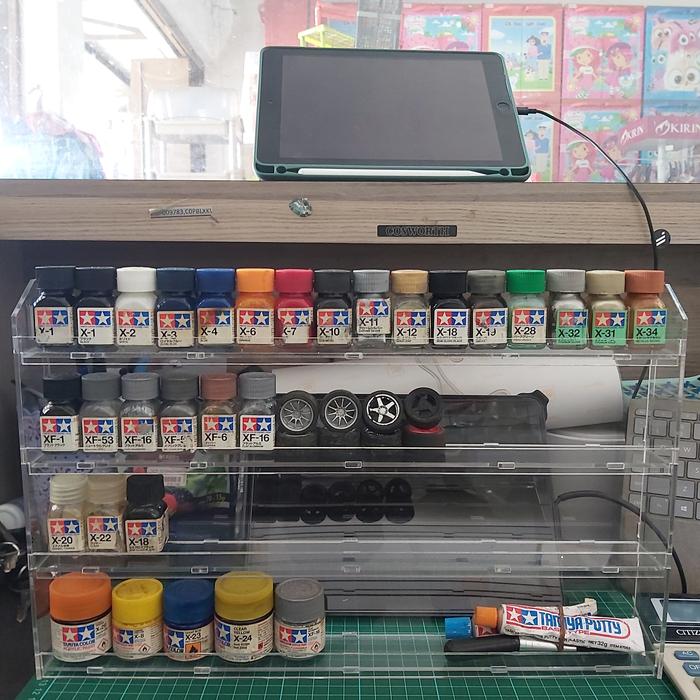 Jual rak cat tamiya gundam modelkit - Kab. Purbalingga - Toko King Baru ...