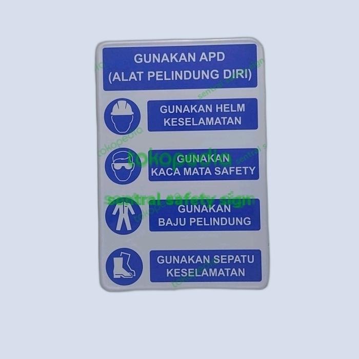 Jual Rambu Alat Pelindung Diri - Jakarta Barat - SENTRAL SAFETY SIGN ...