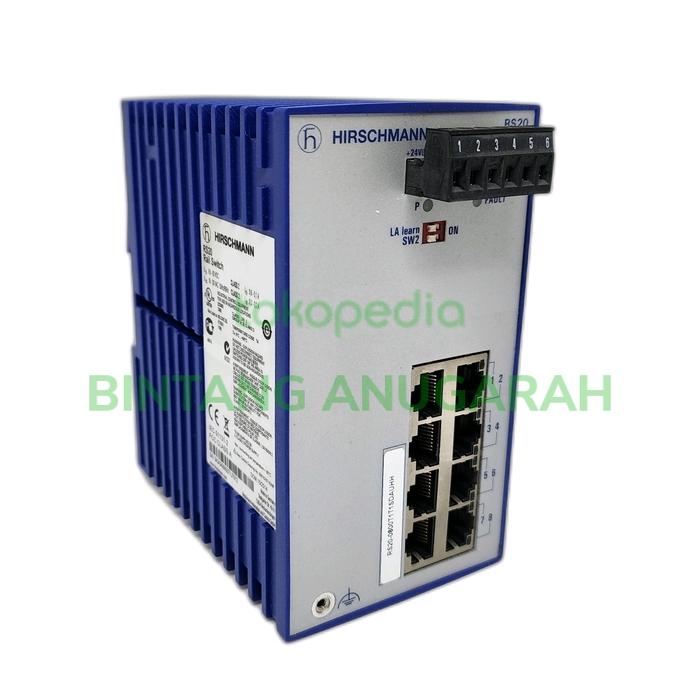 Jual HIRSCHMANN RS20-0800T1T1SDAUHH ETHERNET RAIL SWITCH - Jakarta ...
