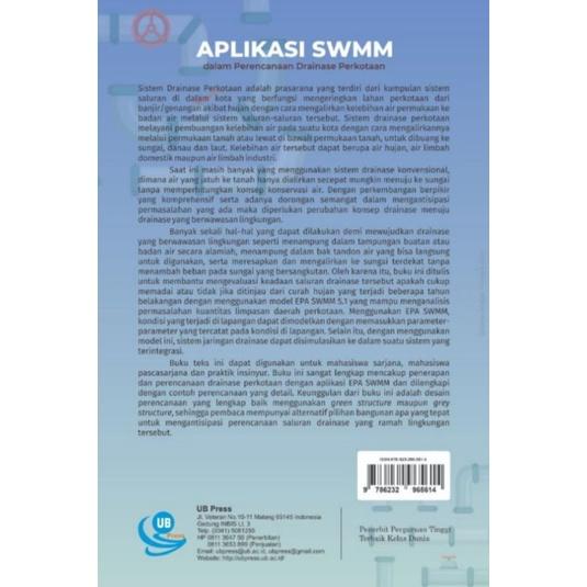 Jual Buku Aplikasi Swmm Dalam Perencanaan Drainase Perkotaan - Ub Press ... Jual Buku Aplikasi Swmm Dalam Perencanaan Drainase Perkotaan - Ub Press ...