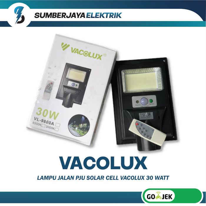 Jual Lampu jalan PJU Solar Cell Vacolux 30 Watt 30W - Kota Sukabumi ...