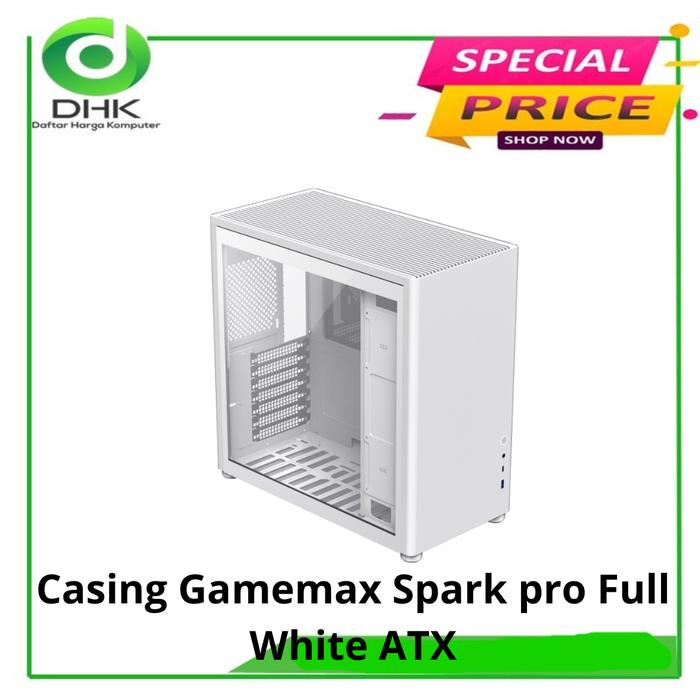 Jual Casing Gamemax Spark pro Full White ATX - Jakarta Pusat - daftar ...