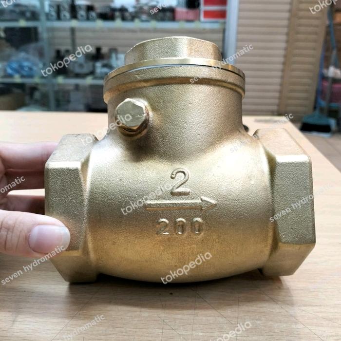 Jual SWING CHECK VALVE KUNINGAN ONDA 2 INCH - Jakarta Barat - seven ...