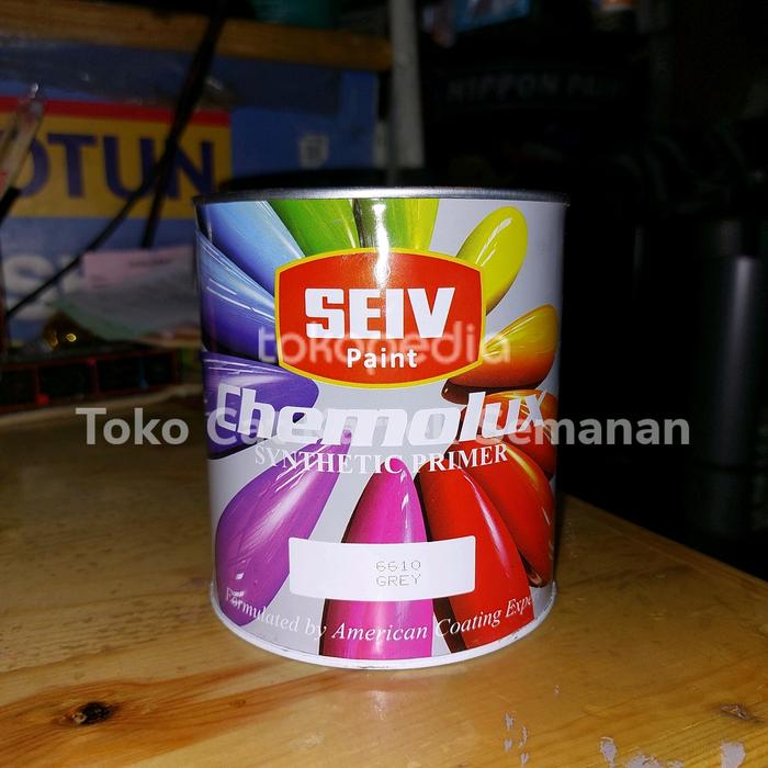 Jual Cat Meni Besi Seiv Grey 6610 Cat Dasar Zinchromate Primer 1liter ...