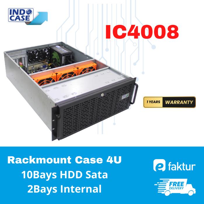 Jual Casing Indocase Rackmount 4U Server Case IC4008 - Jakarta Pusat ...