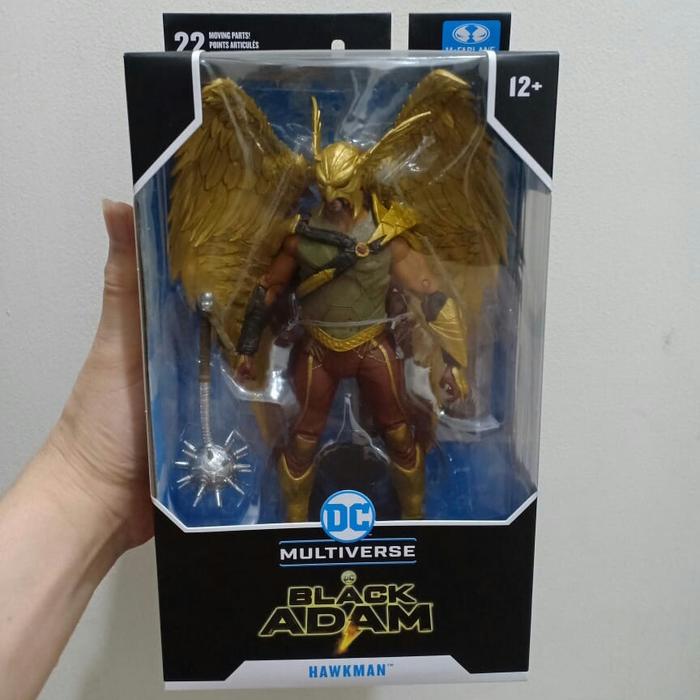 Jual DC Multiverse Black Adam Hawk Man Mcfarlane Toys Original Hawkman ...