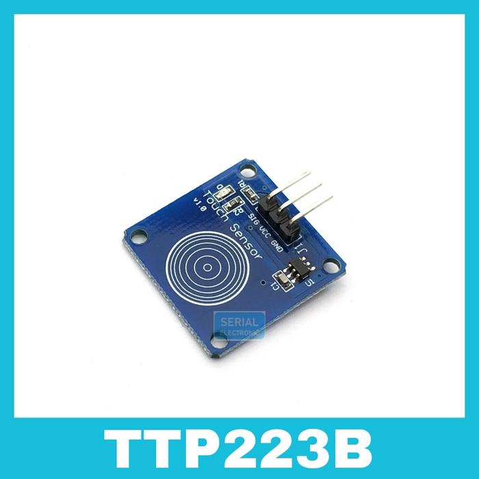 Jual TTP223B Capacitive Touch Sensor Digital Switch Arduino Saklar ...