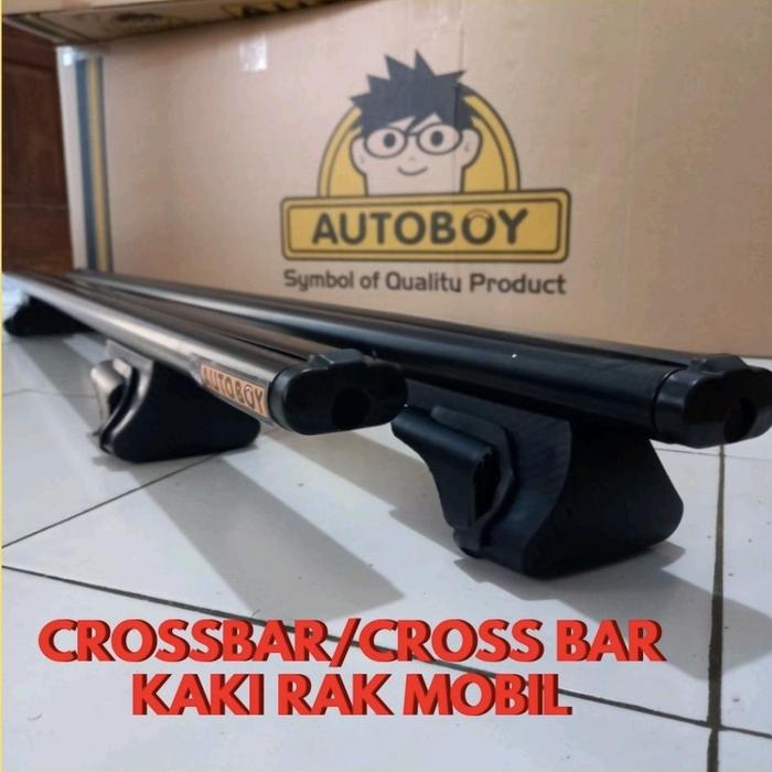 Jual Cross Bar / Sport Rack Kaki Rak Mobil Universal Model Jepit /Roof ...