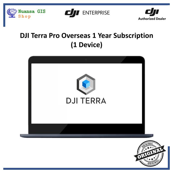 Jual DJI Terra Pro Overseas 1 Year Subscription (1 Device) - Jakarta Selatan - NUANSA GIS ...
