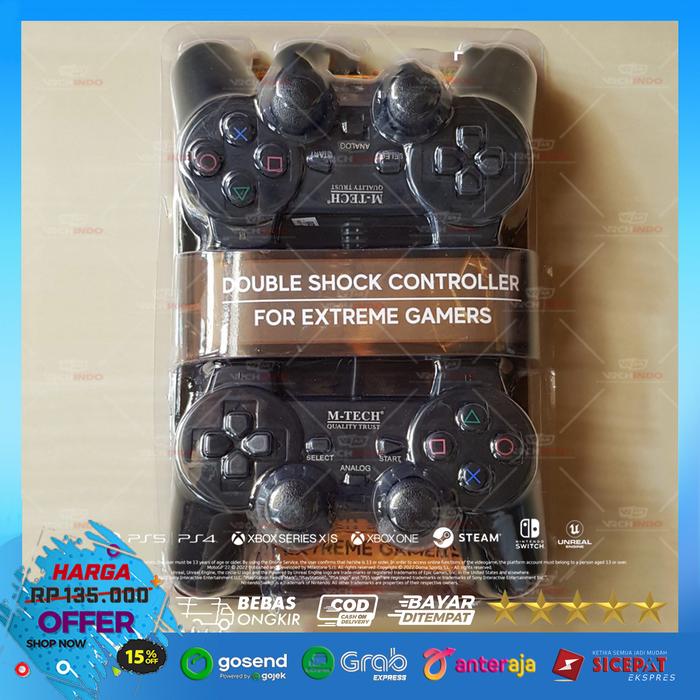 Promo Dual Gamepad / JOYSTICK / Stik Game for PC / Komputer / Laptop ...
