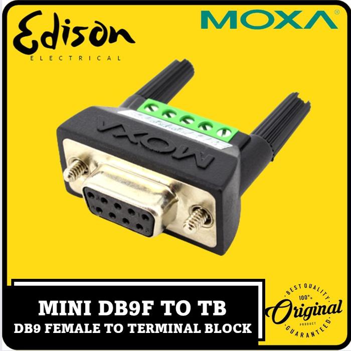 Jual MOXA DB9F-to-TB- DB9(Female) to Terminal Block - Jakarta Barat ...