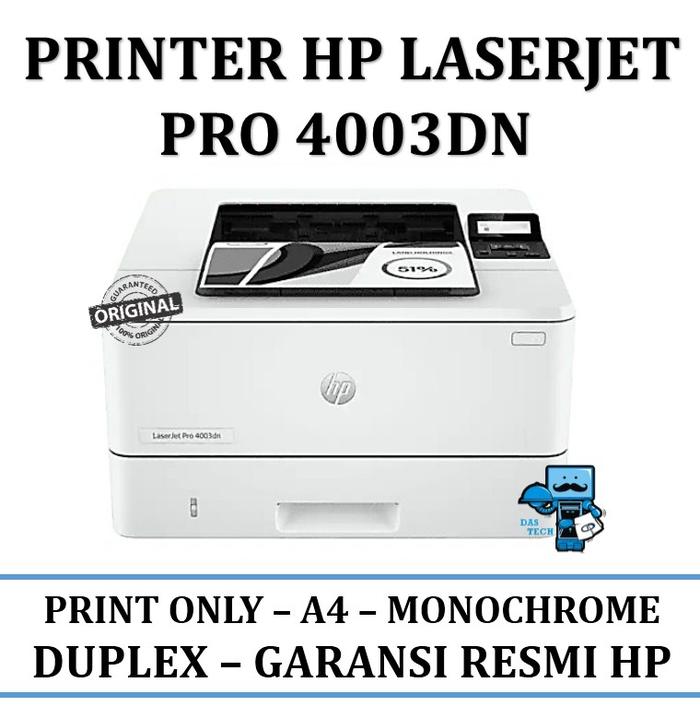 Promo Printer HP Laserjet Pro M4003DN Monochrome 4003DN - Duplex Cicil 0% 3x - Jakarta Pusat ...