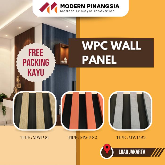 Jual Wall Panel WPC Tipe MWP 81-83 / Modern WPC / Interior Dinding 3D ...