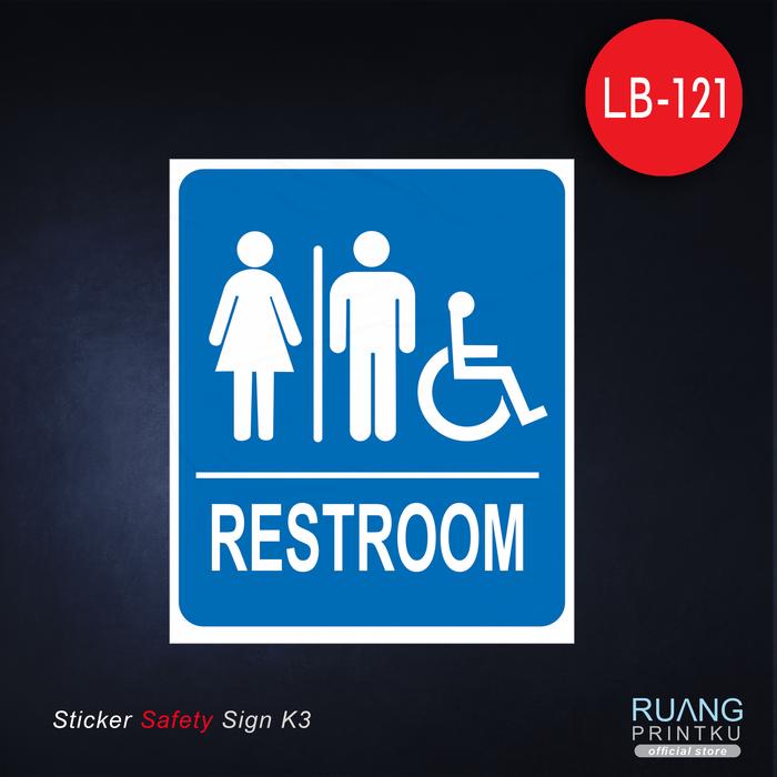 Jual Stiker Safety Sign K3 Rambu Rest Room - Jakarta Barat - Ruang ...