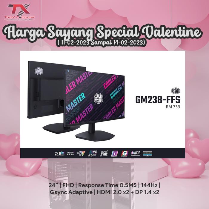 Promo Cooler Master GM238-FFS | Monitor Gaming 144HZ IPS 1080p 144Hz ...