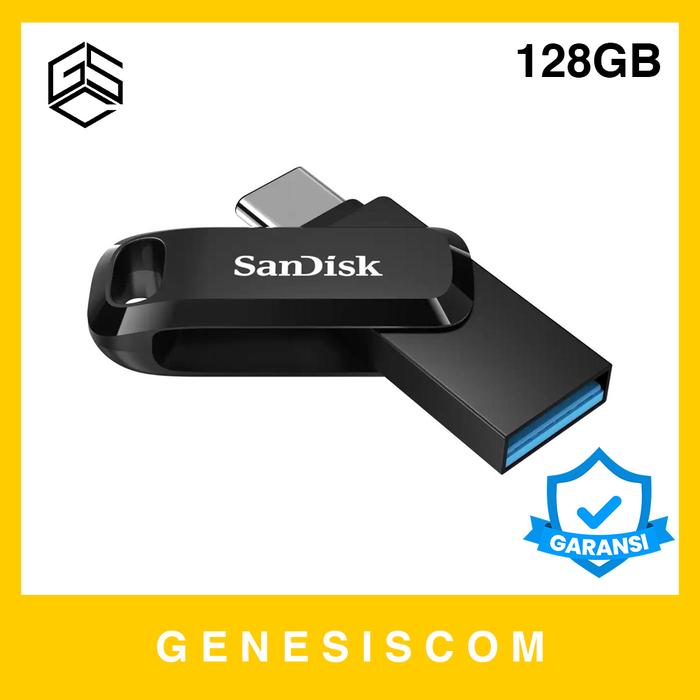 Jual Flashdisk OTG SANDISK 128GB Type C Ultra Dual Drive Go USB 3.1 ...
