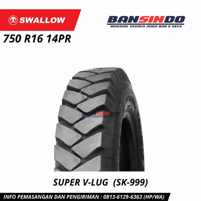 Jual Ban Swallow Super V Lug SK-999 750 R16 ( 750 16 / 750-16 / 750.16 ) - Kota Medan - BANSINDO ...