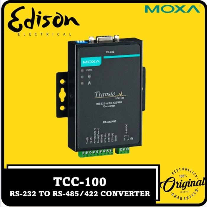 Jual MOXA TCC-100 Serial Converter Serial Konverter RS232 to RS485 - Jakarta Barat - Edison ...