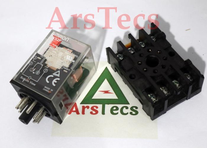 Jual Relay Omron MKS2P 220Vac Baru Original (Bonus Socket 8 Pin) - Kab. Semarang - ArsTecs ...