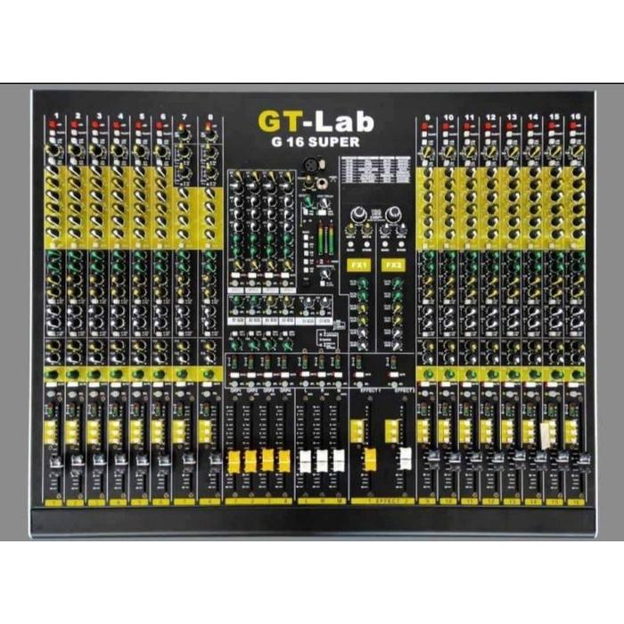 Jual Mixer Audio GT Lab 16 Channel G16 G 16 SUPER Series Original By ...