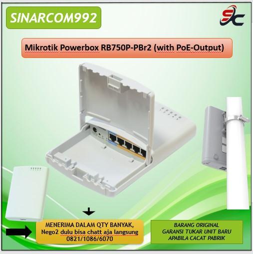 Jual Mikrotik Powerbox RB750P-PBr2 (with PoE-Output) -ROUTER - Jakarta Pusat - sinarcom992 ...