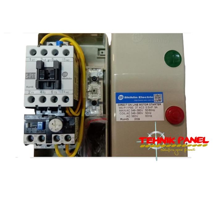 Jual Direct On Line Motor Starter / Dol MS-P11PBE 5,5HP 9A (7-11A) 380V - Jakarta Pusat - TEHNIK ...
