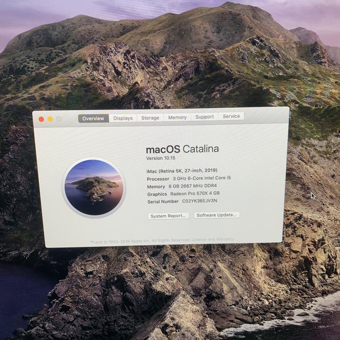 Jual APPLE IMAC 2019 MRQY2 27" 5K RETINA 3.0GHz 6-CORE - LCD Retak ...