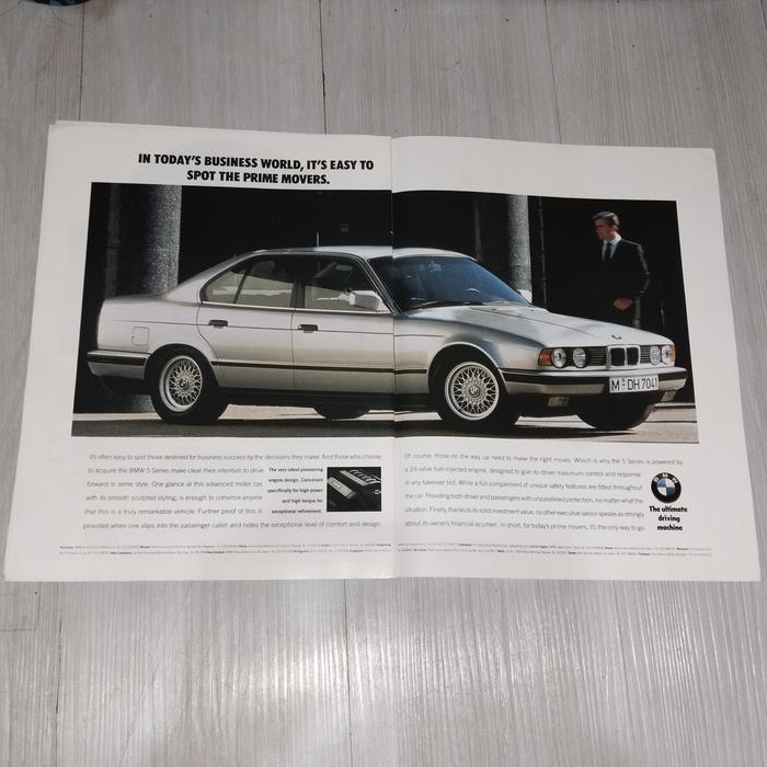 Jual Iklan Cetak Jadul Mobil The BMW 5 series - Kota Bandung - Kawan ...