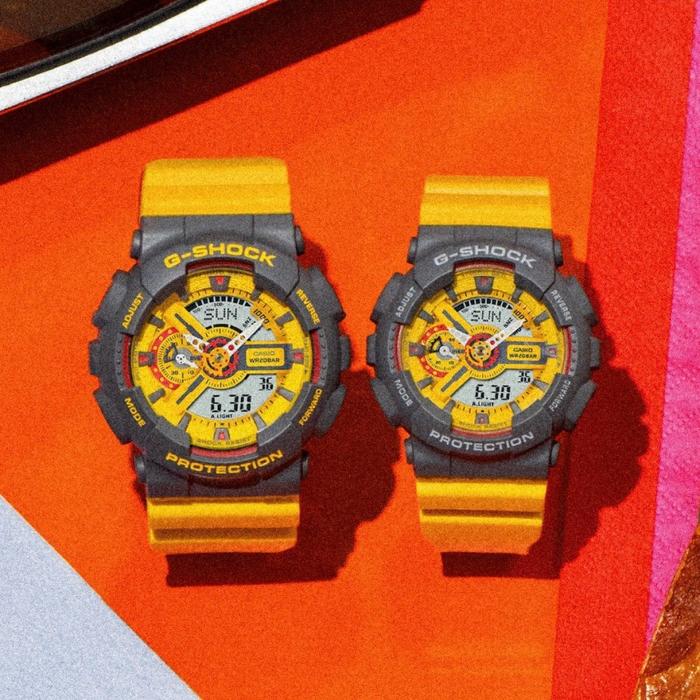 Jual Casio Couple G-Shock GA-110Y-9ADR & GMA-S110Y-9AD - Jakarta Barat ...