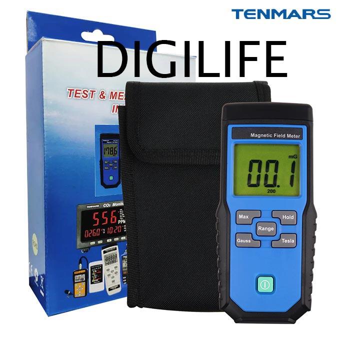 Jual Magnetic Field Meter TM191A Tenmars EMF TM-191A Gauss Tesla Tester ...