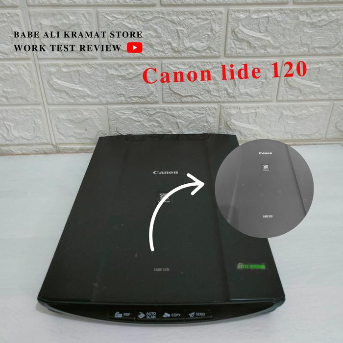 Jual Scanner canon lide 120 color support win 10 dan 11 aman color 1200 ...