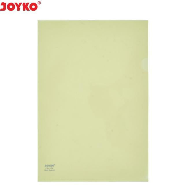 Jual map l plastik bening clear sleeves joyko cs-11-f4 pastel color ...
