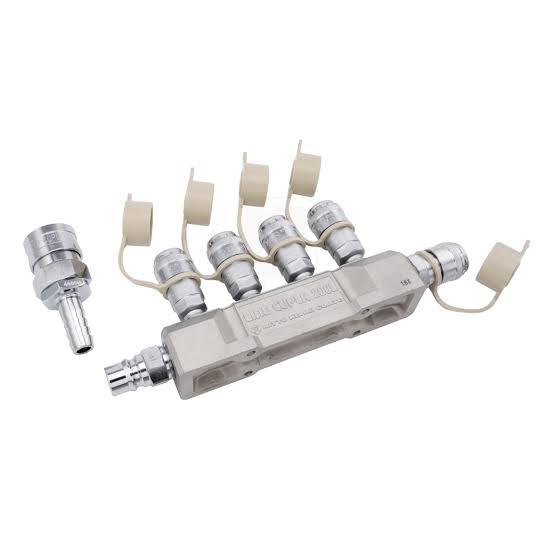 Jual Nitto Kohki 200 L Line Cupla Pembagi Jalur Angin 1 input ke 4 ...