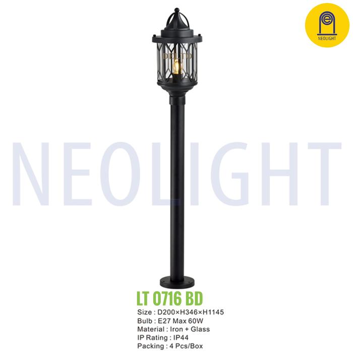 Jual LAMPU TAMAN TIANG KLASIK MODERN OUTDOOR (SMALL) LT 0716 - 0716 BD ...