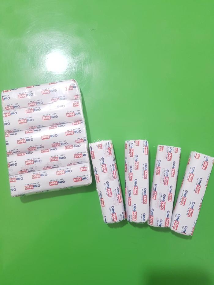 Jual OneMed Kasa Hidrofil / Pembalut Kain Perban Steril / Verban Roll ...
