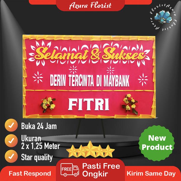 Jual Karangan Bunga Papan Duka Cita Wedding Congratulation Grand ...