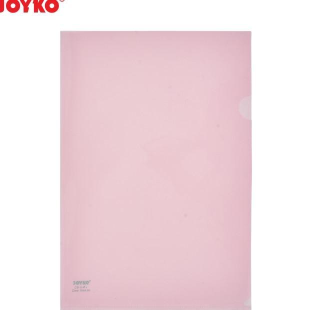 Jual map l plastik bening clear sleeves joyko cs-11-f4 pastel color ...