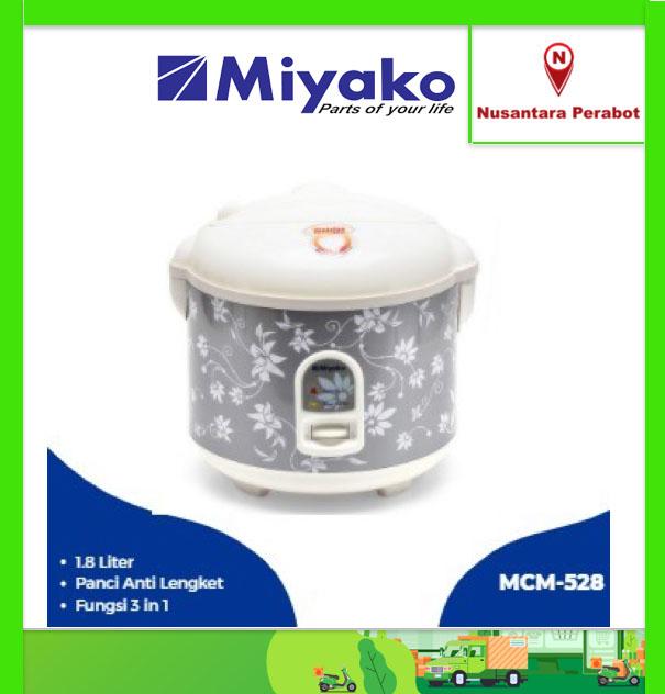 Jual MIYAKO MCM-528 Magic Com 3in1 1.8 Lt (Anti Lengket) - Jakarta ...