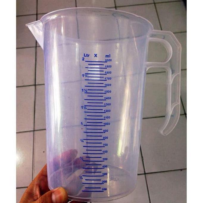 Jual Alat Takar / Gelas Takar 2 Liter / Ukur / Teko / Plastik / 2L ...