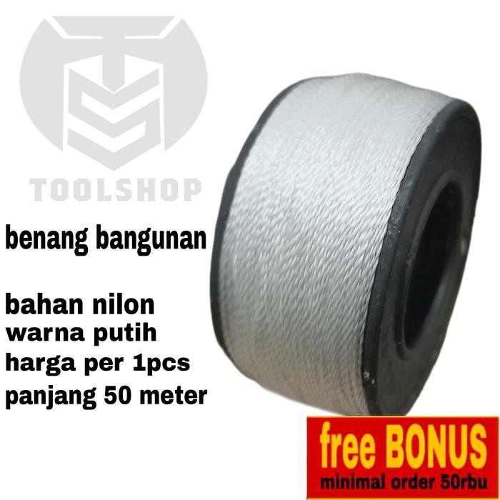 Jual Benang Nilon Bangunan 30 Meter Nylon Putih - Kota Bekasi - CMT INT ...