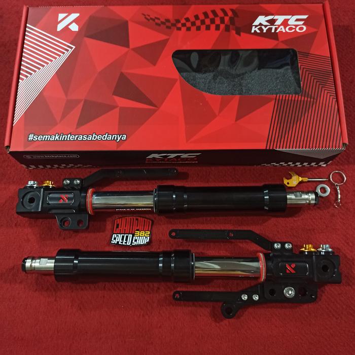 Jual Upside Down Fork KTC Kytaco UDF-11 Black Hitam Yamaha Aerox 155 Old - Kota Bandung ...
